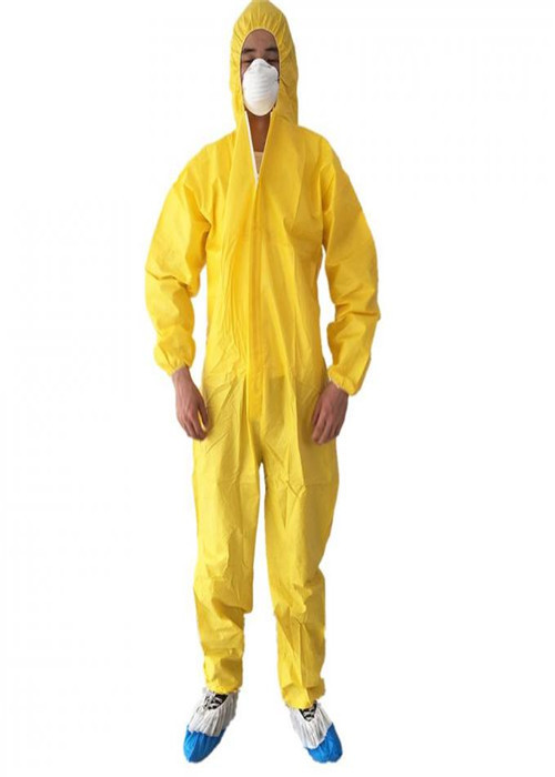 Résistant chimique de combinaison protectrice jetable imperméable pour ...